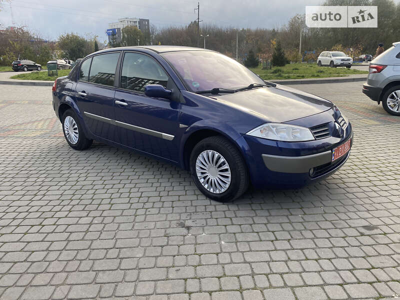 AUTO.RIA – Продам Рено Меган 2004 бензин 1.6 седан бу у Львові, ціна 4250