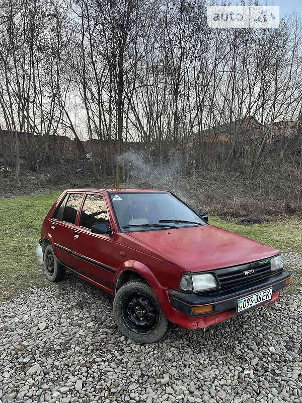AUTO.RIA – Продам Тойота Старлет 1987 бензин 1.0 седан бу у Чернівцях ...